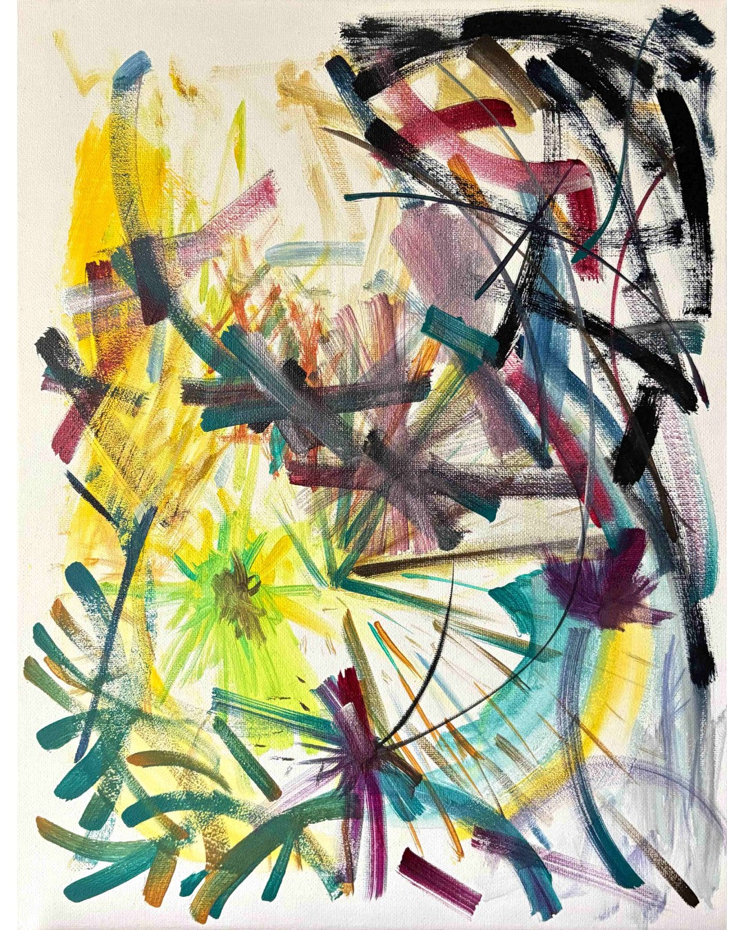 "Lemuria Number 7" Original Painting - Cindy Kim